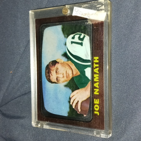 Topps | Toys | Joe Namath Football Card | Poshmark